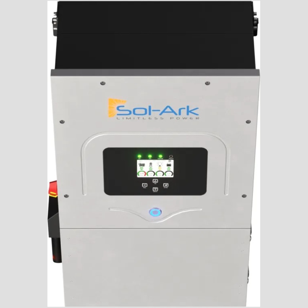 Sol-Ark 12K-2P Hybrid Inverter With One Deye LFP 5 kWh Batteries (5kwh ...